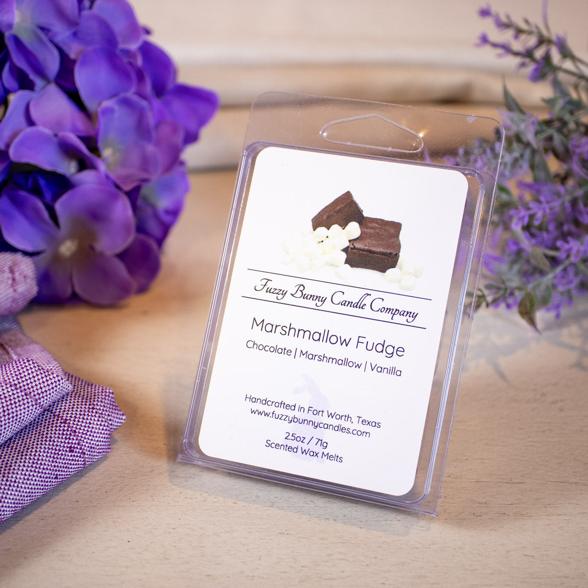 Marshmallow Fudge - 2.5oz Classic Wax Melts – Fuzzy Bunny Candle Company